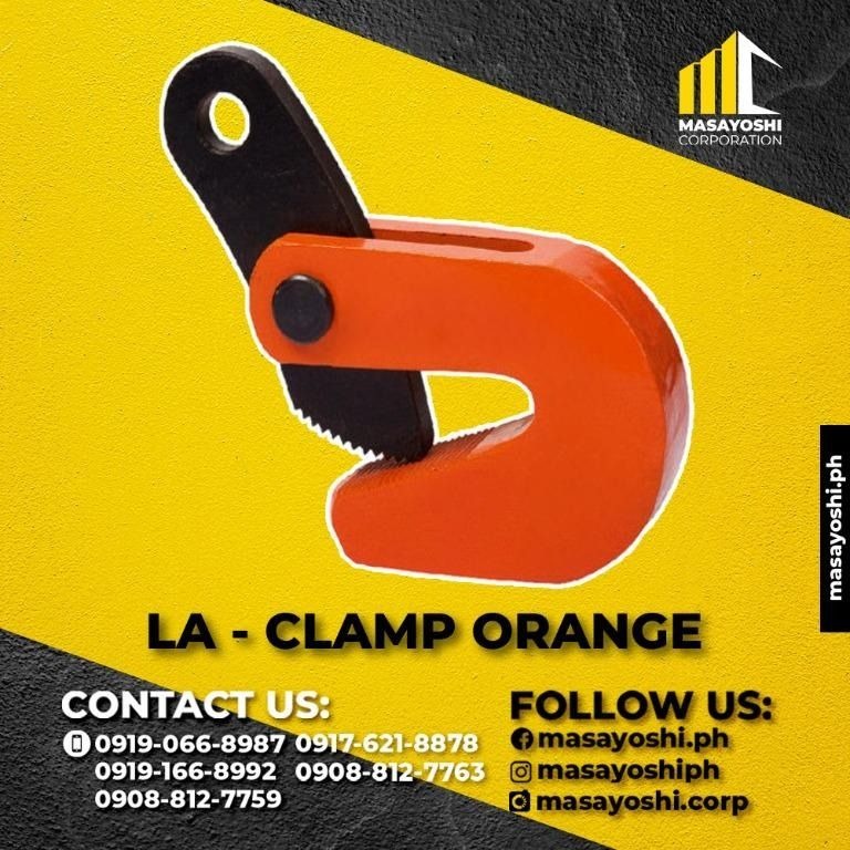 LA Clamp | Clamp | Lifting Clamp | Stabilizer Clamp | Lifter | Lifting ...