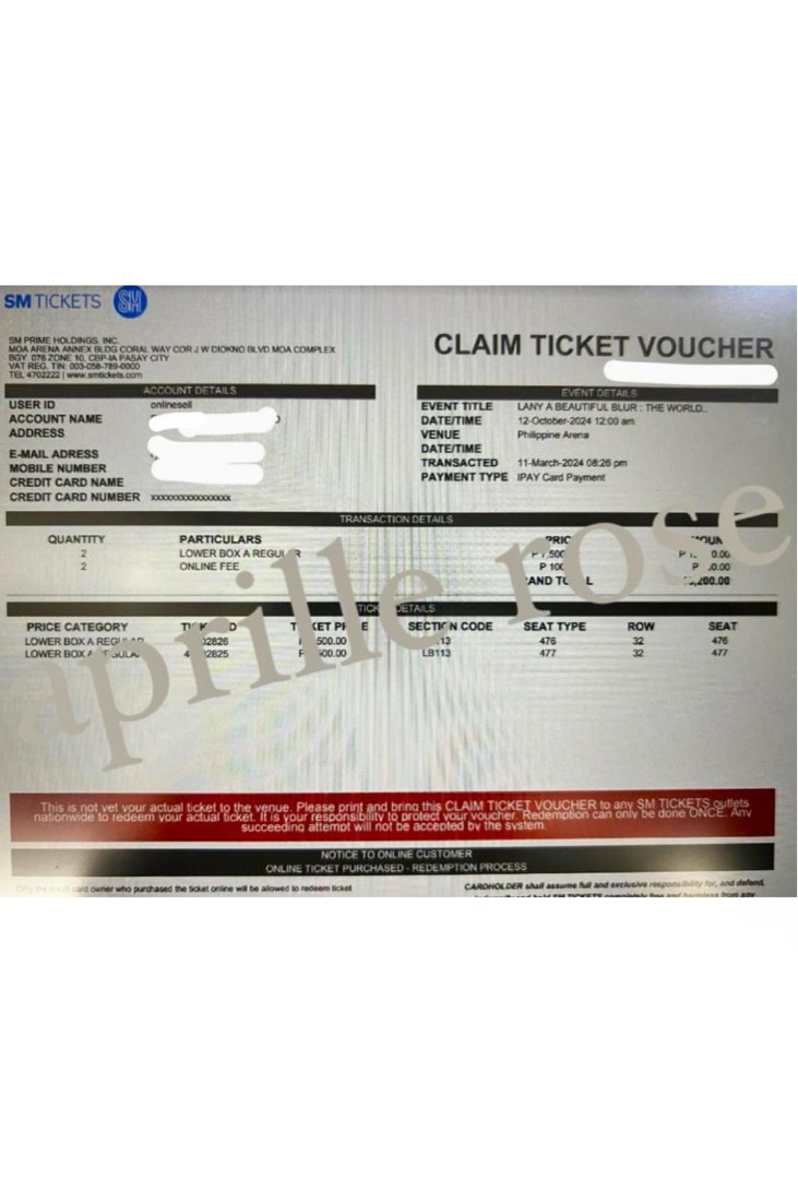 Lany Concert PH Arena, Tickets & Vouchers, Event Tickets on Carousell