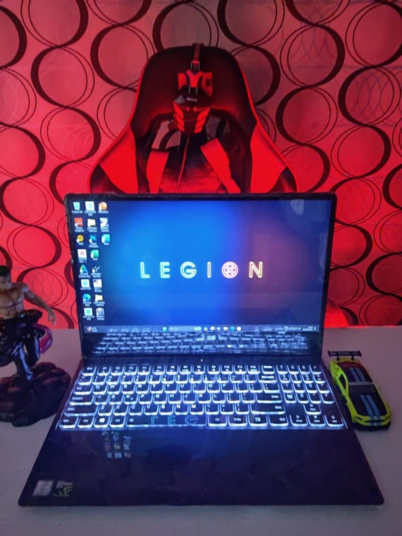 Laptop Render LENOVO LEGION BEZELESS Y530 81FV Super Gaming FULLSET DUS ...