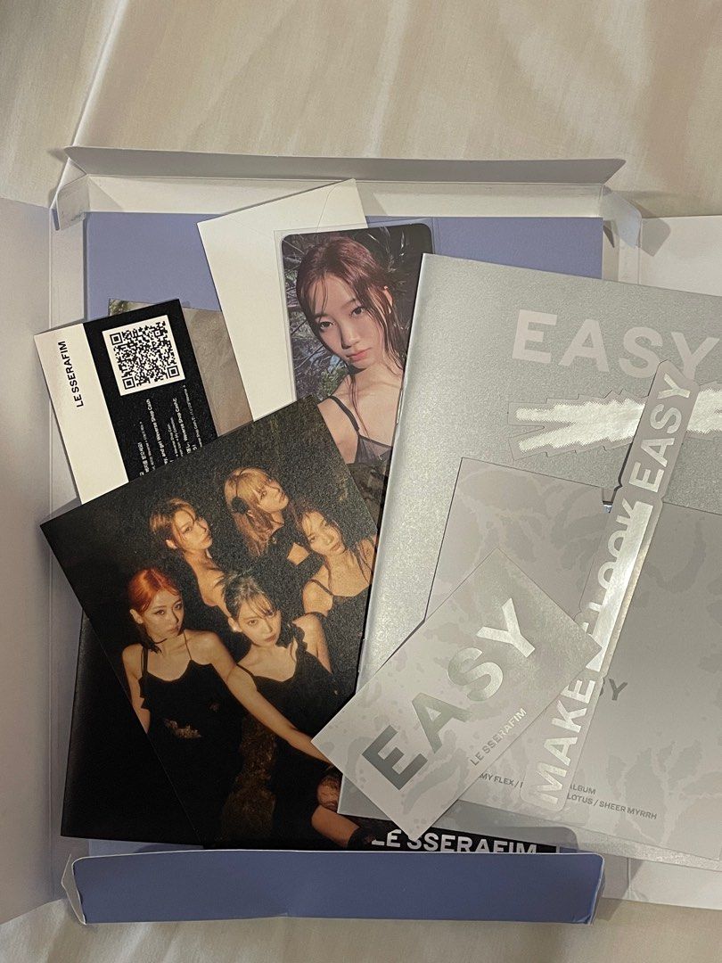Lesserafim Easy Album, Hobbies & Toys, Collectibles & Memorabilia, K ...