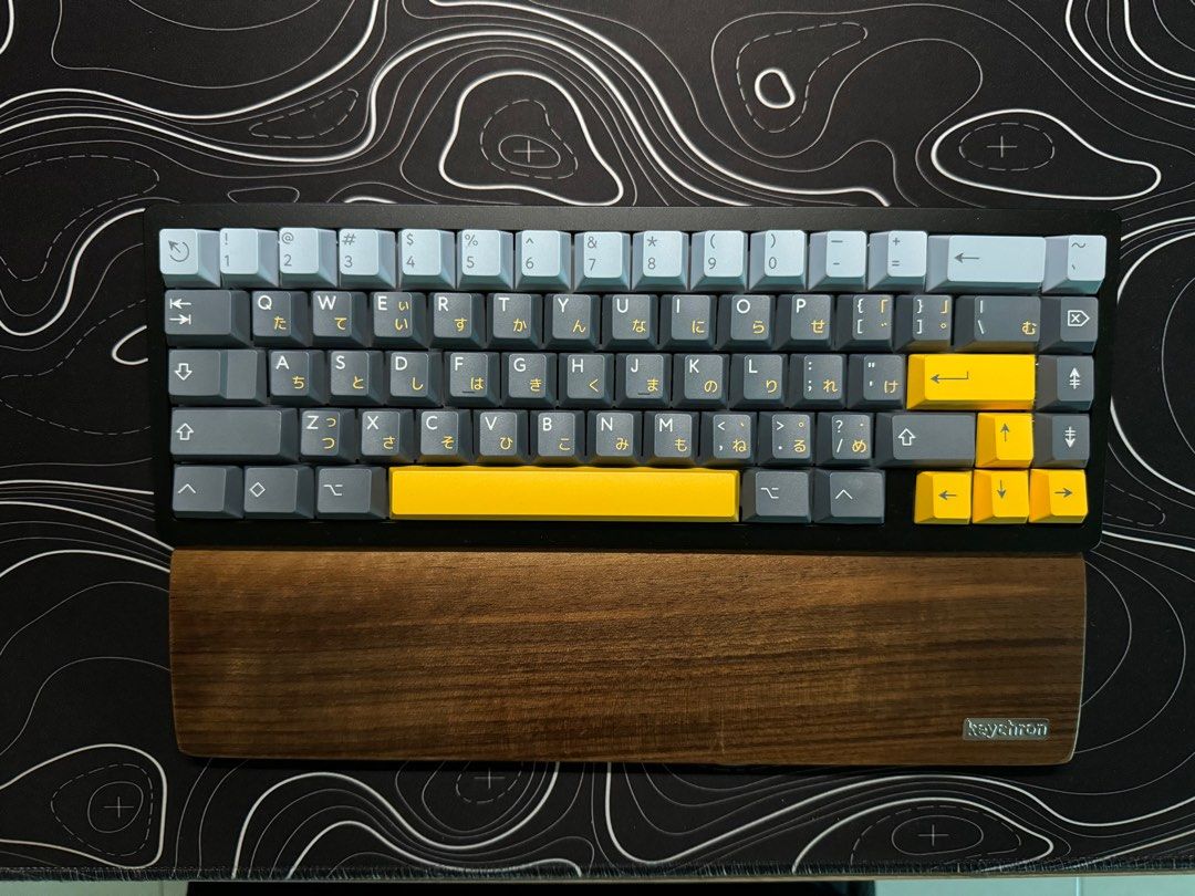 [LIKE NEW] Jris65 Gasket Mount Mechanical Keyboard kit, Computers ...