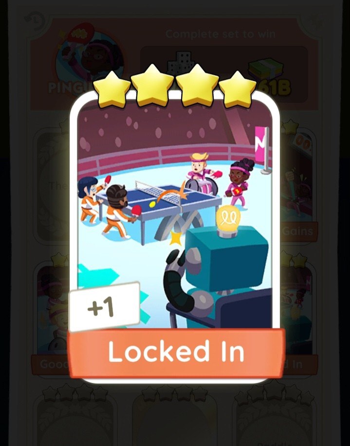 Locked in Set 14 Monopoly Go Sticker, Video Gaming, Gaming Accessories ...