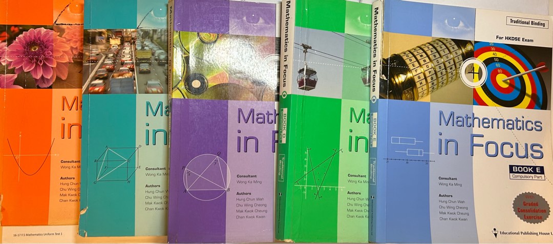 Mathematics in Focus | Book A - E + exercises, 興趣及遊戲, 書本 & 文具, 教科書 ...