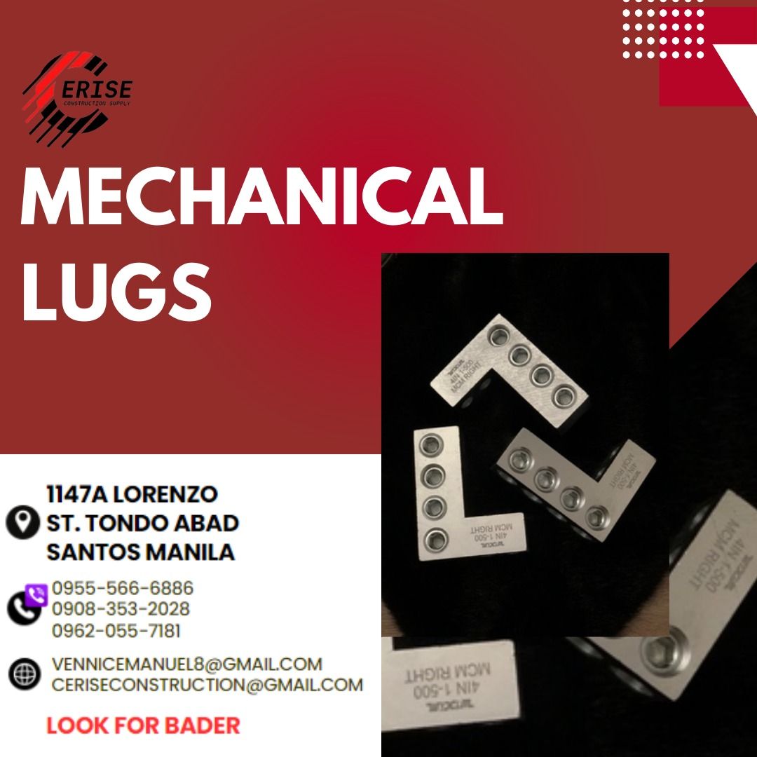 MECHANICAL LUGS, Commercial & Industrial, Construction & Building ...