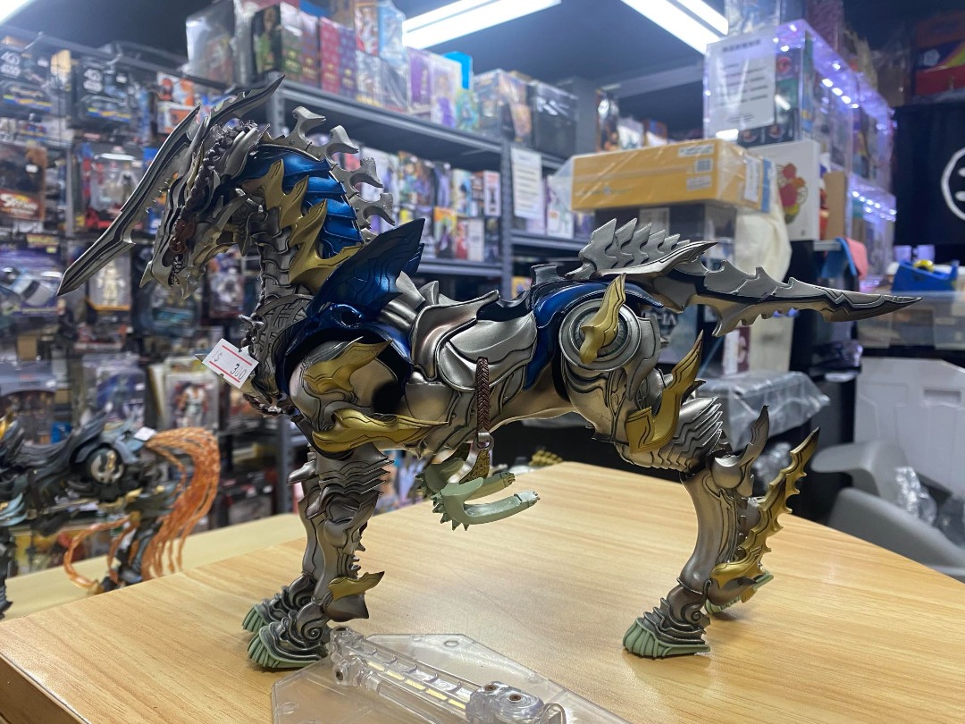 SOLD (N)開封品 無盒 有爛 爛支架 眼見咁多 Bandai SIC Garo Makaisenki Madouba Ginga 牙狼 ...