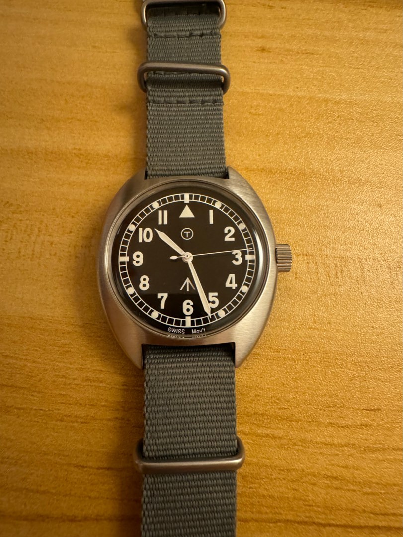 Naval military watch Mil.-02B Royal Air Force type _Not Hamilton KHAKI ...