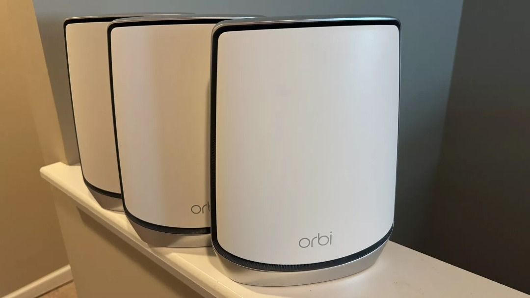 NETGEAR Orbi RBK853 AX6000 三頻 WiFi 6 Mesh 延伸系統 路由器+衛星、優質二手精品, 電腦及科技產品 ...