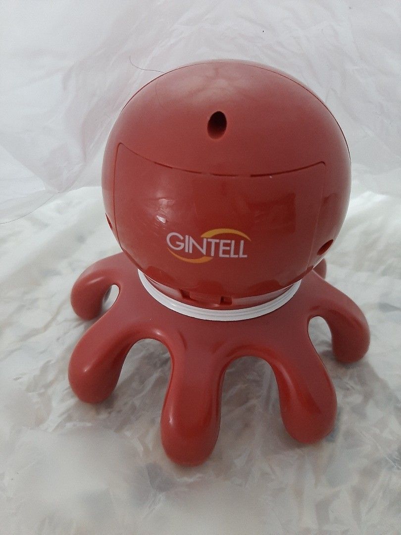 (NEW) Gintell Octopus Handheld Massager, Health & Nutrition, Massage ...