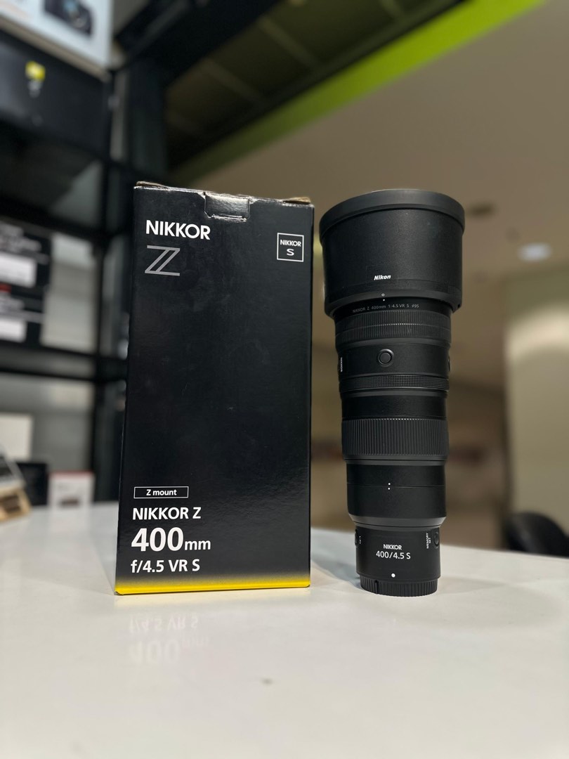 NIKON 400MM F4.5S VR Z, Photography, Lens & Kits on Carousell