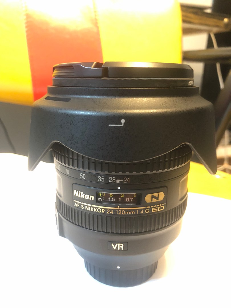 Nikon Kit lens AF (24~120, F 4), Photography, Lens & Kits on Carousell