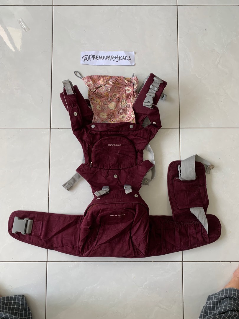 NUVOLINO hipseat carrier GENDONGAN BAYI HIPSEAT CARRIER 2 IN1 BISA JADI ...