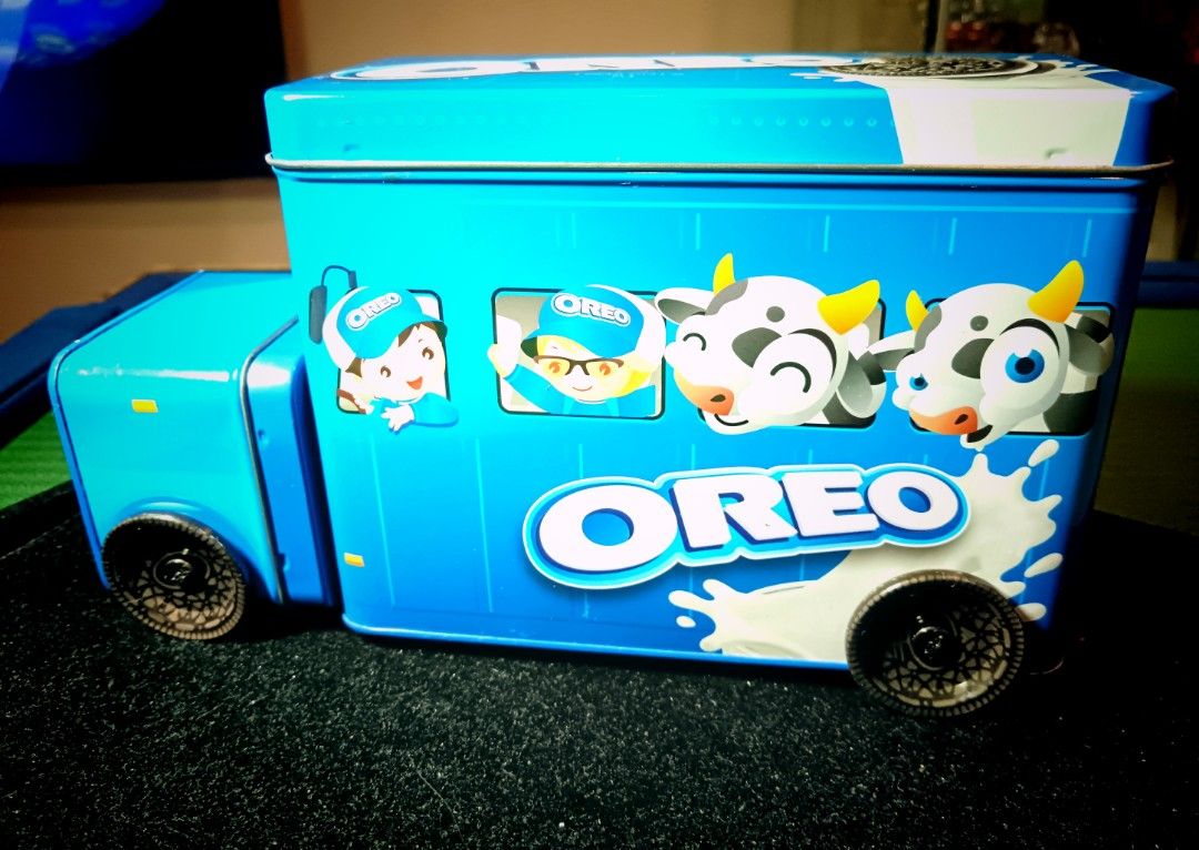 Oreo Bus Tin Bisicuit Container, Hobbies & Toys, Collectibles ...
