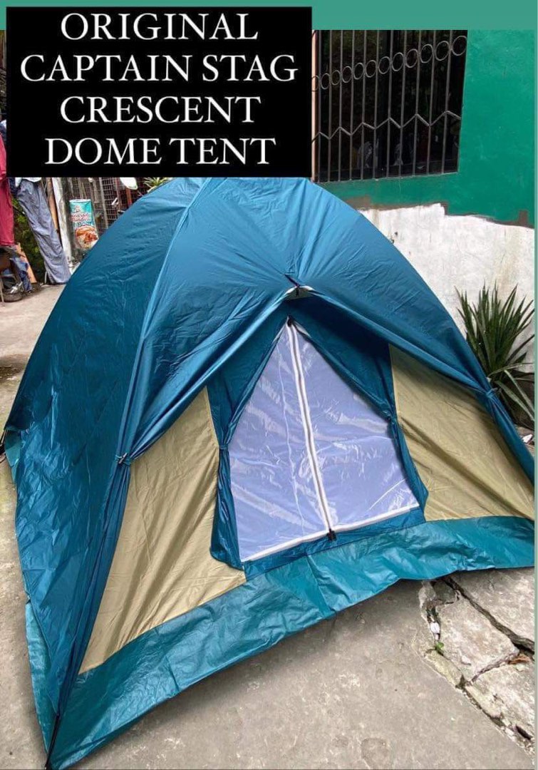 ORIGINAL CAPTAIN STAG BRAND CRESCENT DOME TENT, Sports Equipment ...