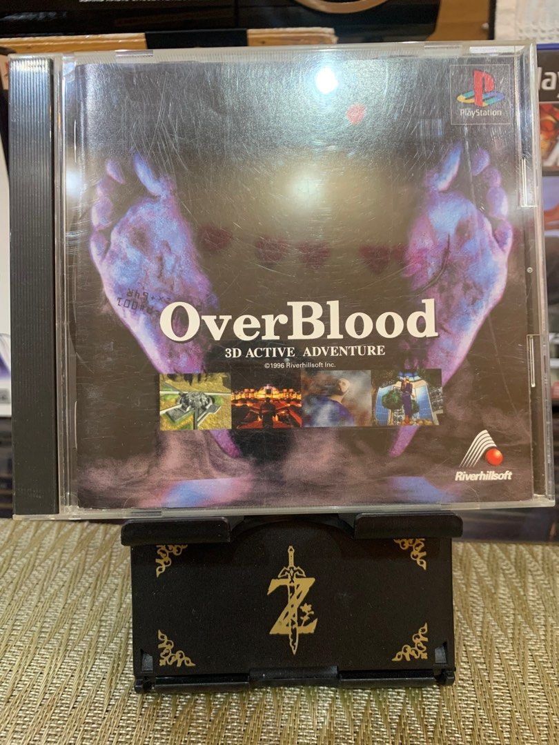 Overblood | Playstation PS1 | Complete with Manual | NTSC-J Japanese ...