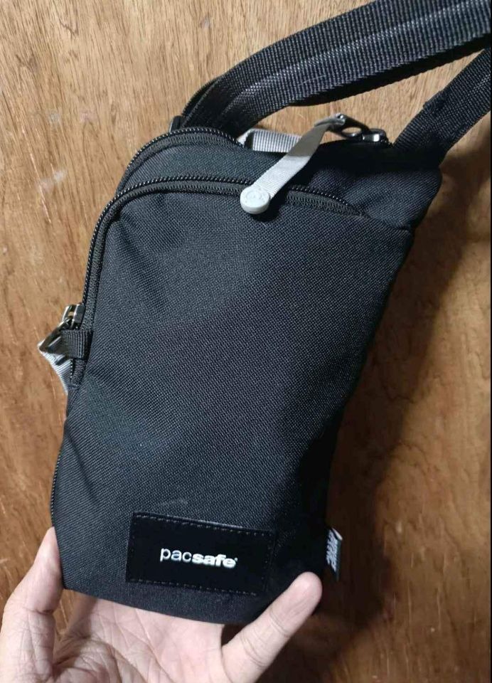 Pacsafe® GO anti-theft tech crossbody, Men's Fashion, Bags, Sling Bags ...