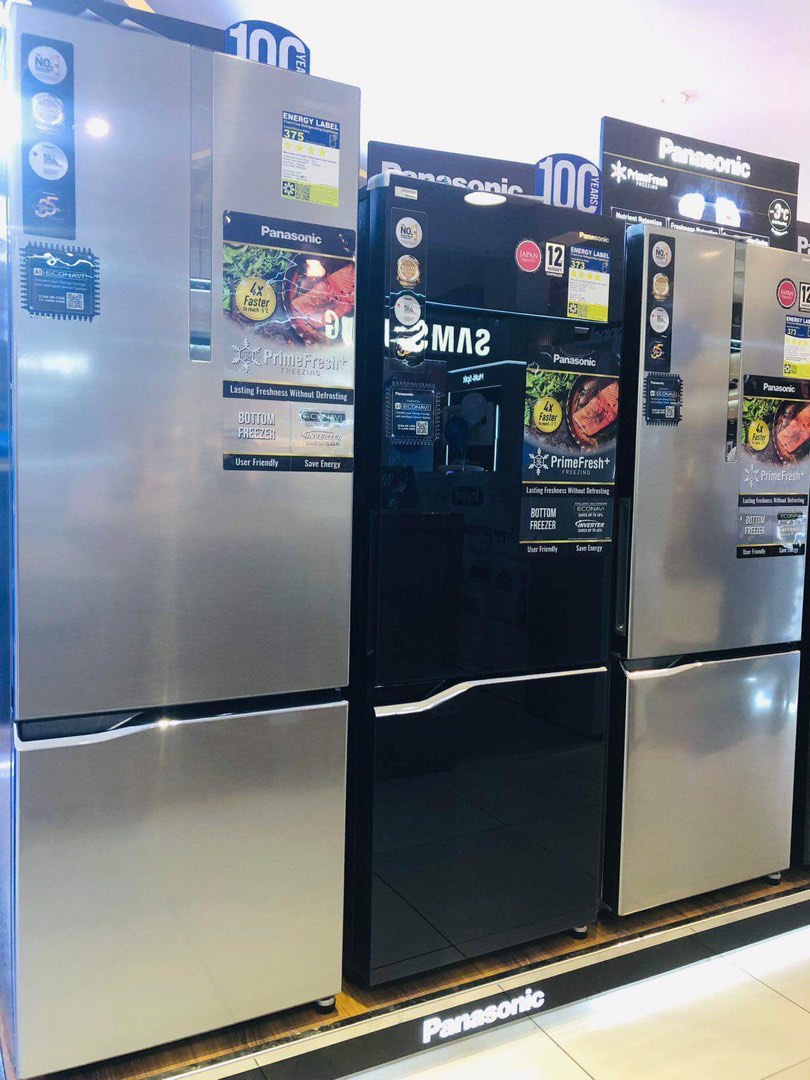 PANASONIC BOTTOM FREEZER INVERTER REFRIGERATOR, TV & Home Appliances ...