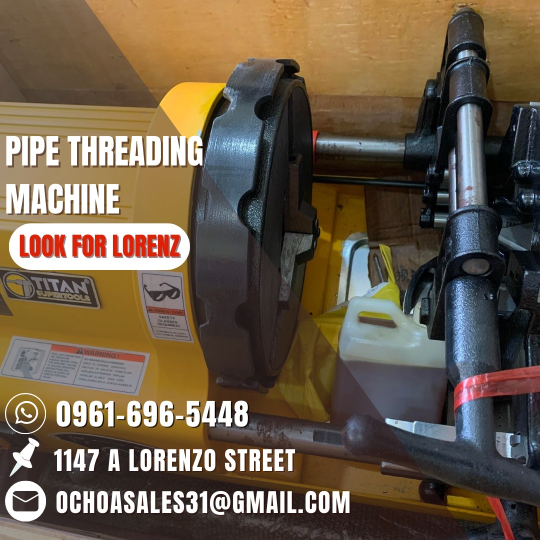 PIPE THREADING MACHINE, Commercial & Industrial, Construction ...