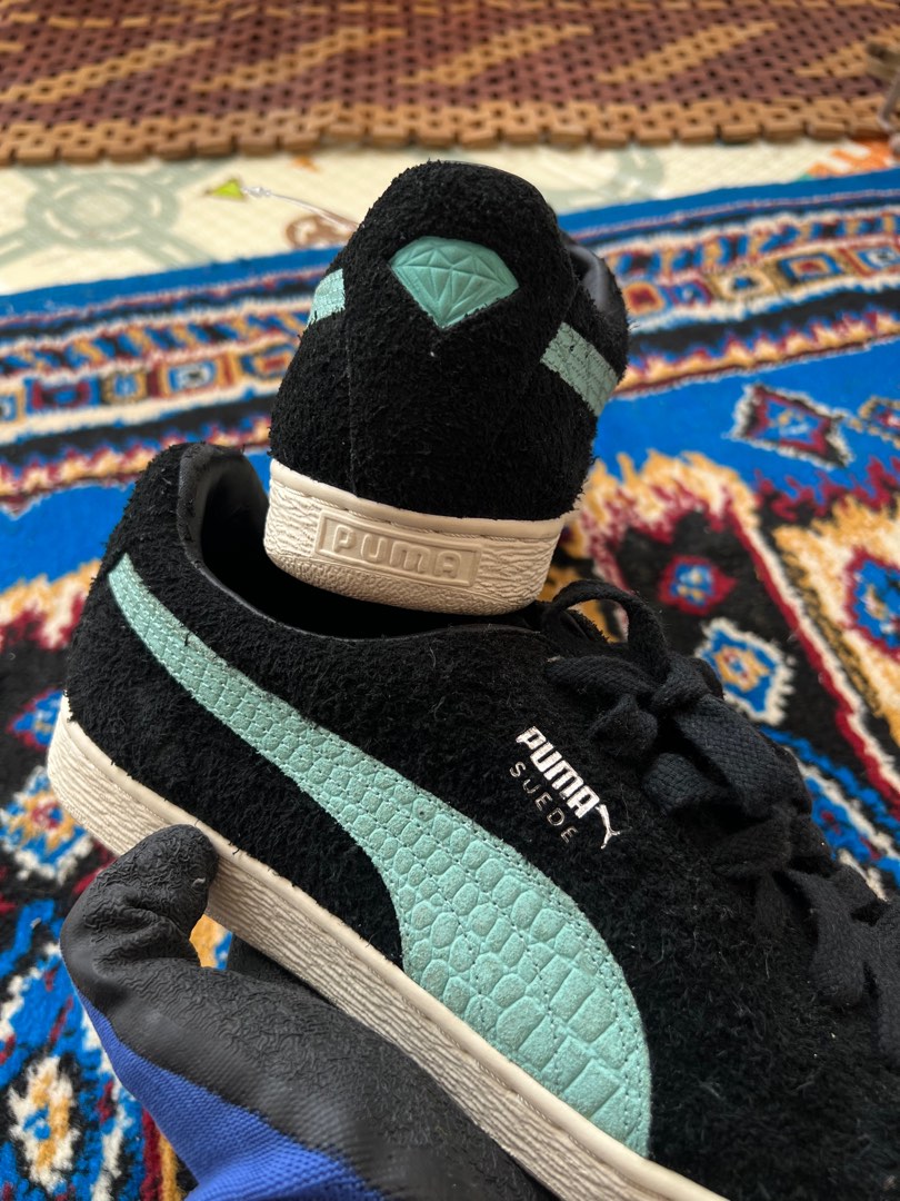 Puma Suade X Diamond Supply, Men's Fashion, Footwear, Sneakers on Carousell