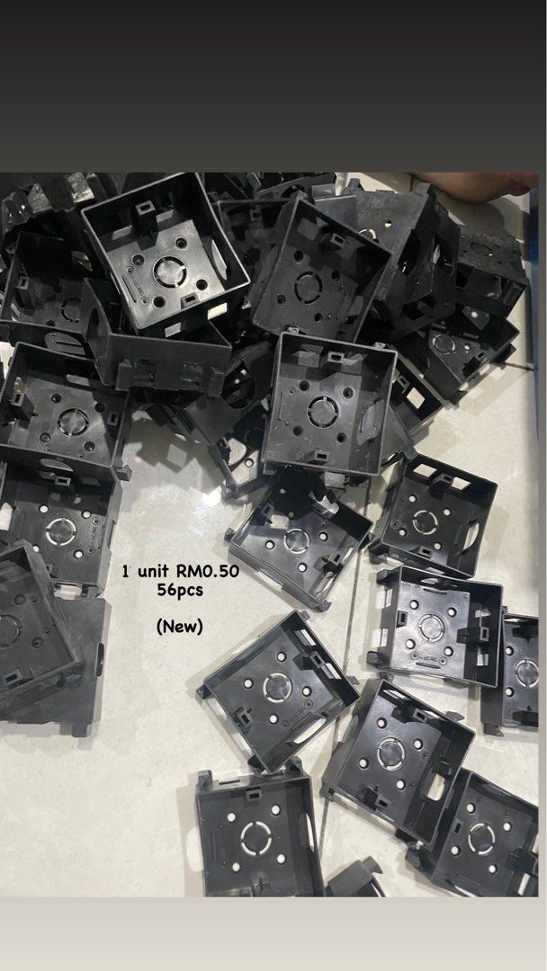 PVC BOX / PVC CONCEAL / KOTAK HITAM DALAM DINDING /, Everything Else ...