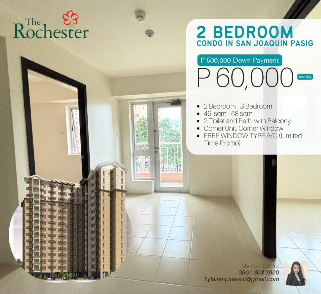 Rochester Garden in Pasig 60k monthly, Property, For Sale, Apartments ...