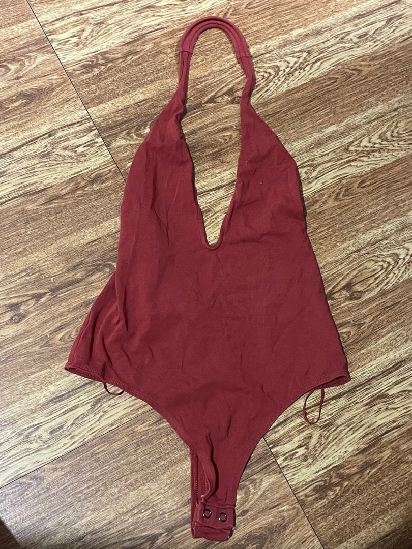 Rust Swimsuit, Women's Fashion, Swimwear, Bikinis & Swimsuits on Carousell