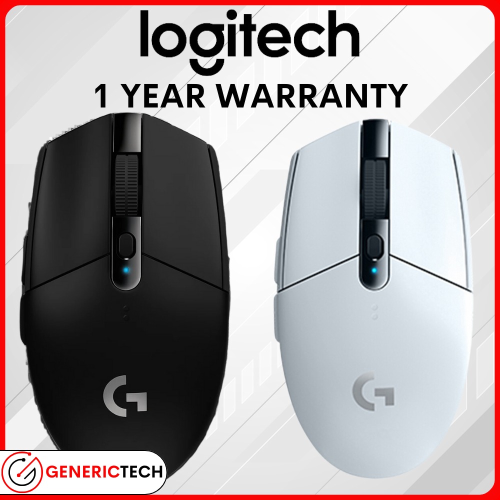 (SG) Logitech G304 Lightspeed Wireless Gaming Mouse Hero 12K Sensor ...