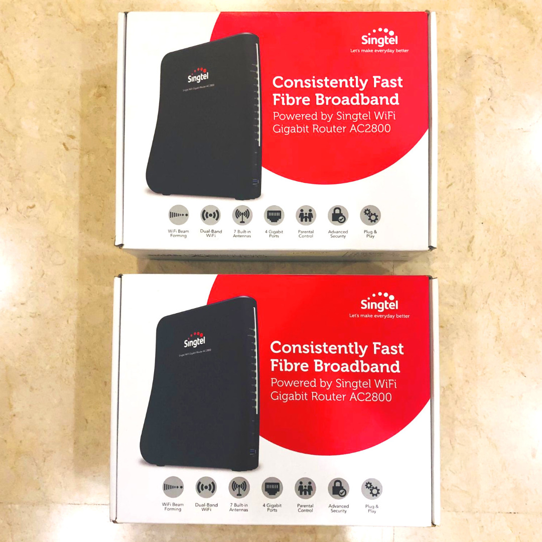 Singtel Gigabit Router / AC2800 WiFi 5 Wireless Access Point WAP AP ...