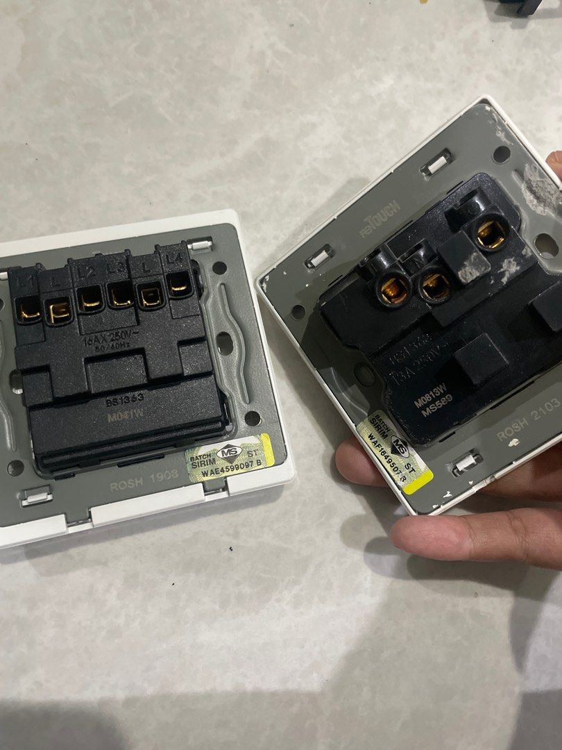 SOCKET SLIM MODERN SWITCH, Everything Else, Others on Carousell