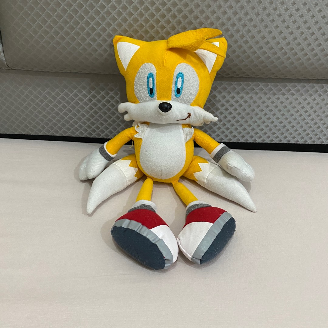 Sonic Tails Sonic Prime X The Hedgehog Yellow Fox, Hobbies & Toys ...