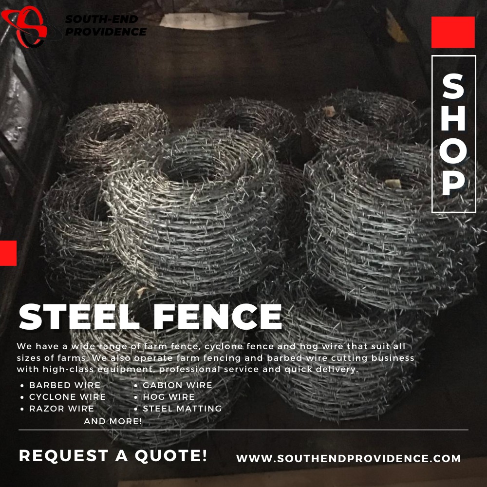 Southend Fence Barbed Wire 160m x 2.7mm thk | Concertina Razor Wire ...