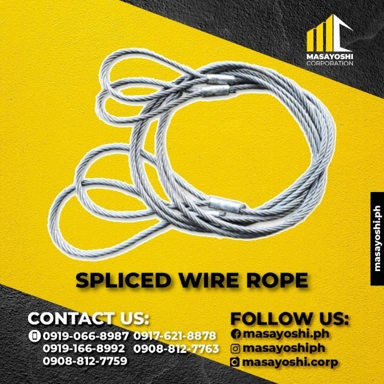 Spliced Wire Rope | Wire Rope | Rigging | Fall Protection | Lifter ...