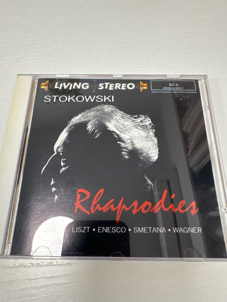 Stokowski CD Rhapsodies 日版 天龍 1A1 名盤 白頭佬, 興趣及遊戲, 音樂、樂器 & 配件, 音樂與媒體 - CD 及 DVD - Carousell