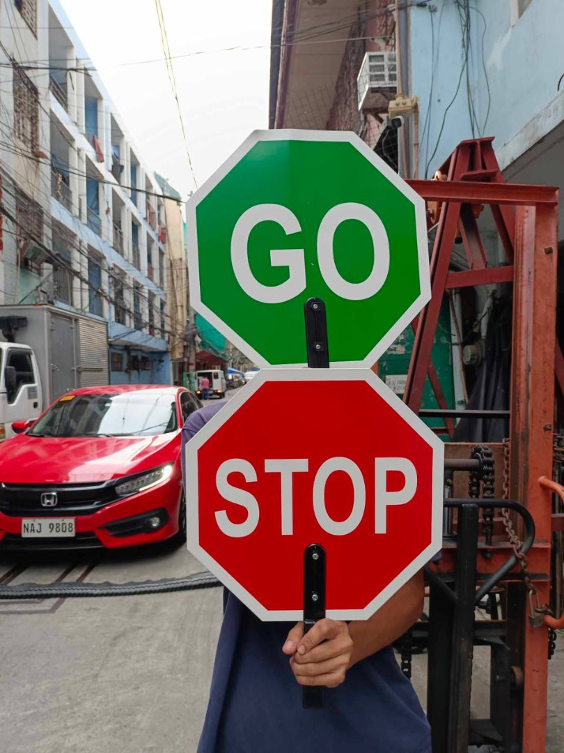 STOP and GO sign, Commercial & Industrial, Industrial Equipment on ...
