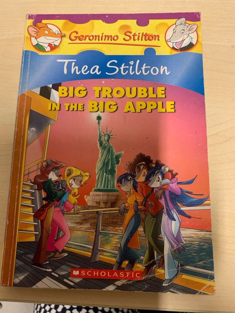 Thea Stilton Big Trouble in the big apple, Hobbies & Toys, Books ...