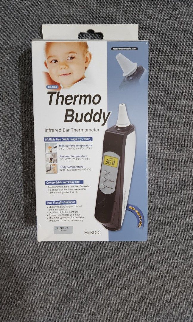 Thermo buddy Thermometer, Babies & Kids, Baby Monitors on Carousell