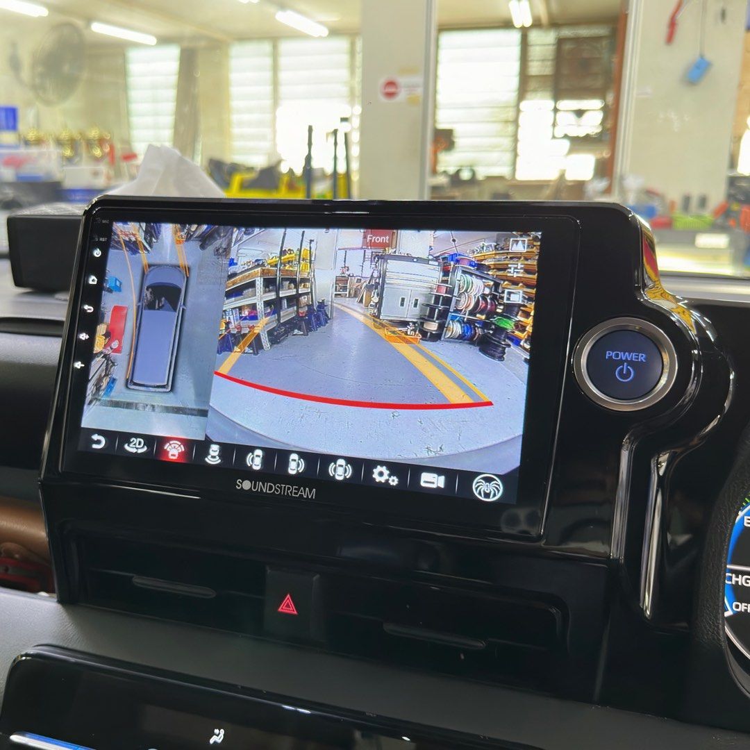 Toyota Noah/Voxy 90Series 10” Android player + 360 Parking Monitoring System, Car Accessories ...