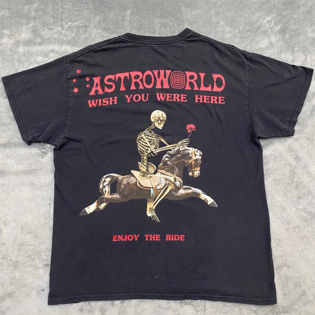 Travis Scott Astroworld, Men's Fashion, Tops & Sets, Tshirts & Polo ...