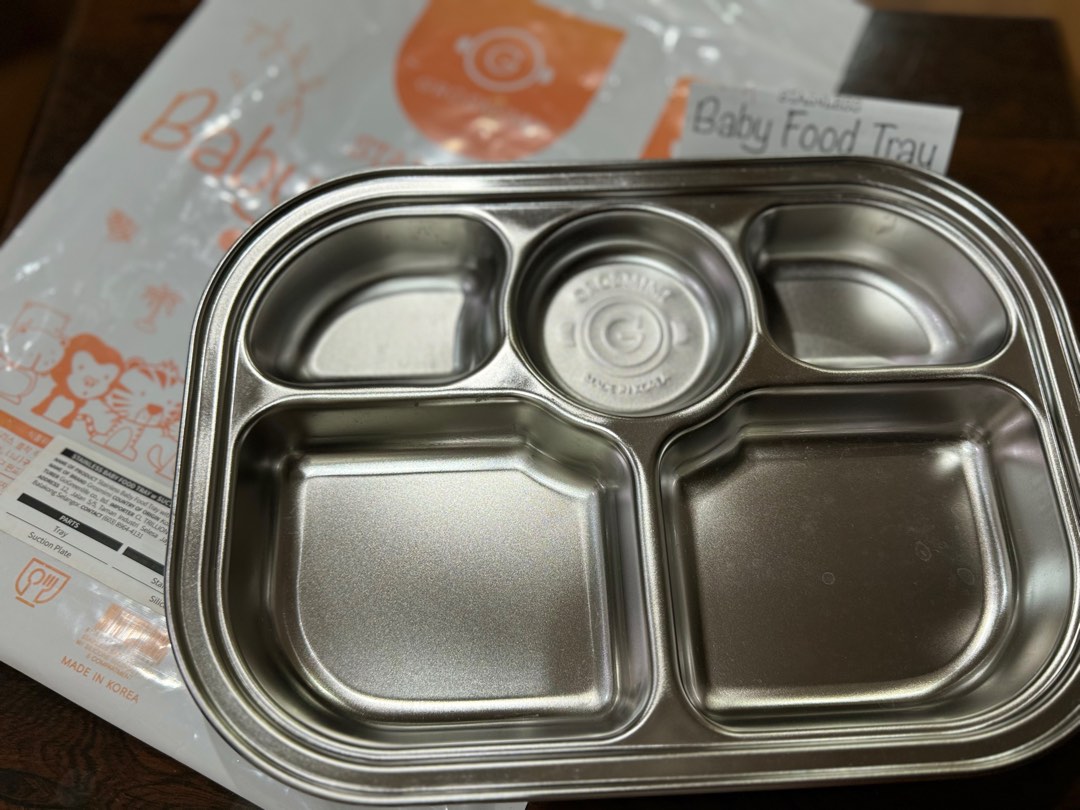 Grosmimi Baby Food Tray- 5 compartments , Babies & Kids, Nursing ...