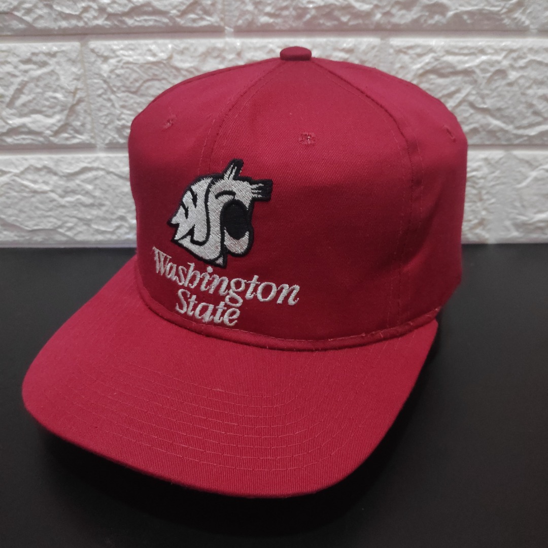 Vintage WASHINGTON STATE COUGARS New Era Pro Model Cap Snapback, Men's Fashion, Watches ...