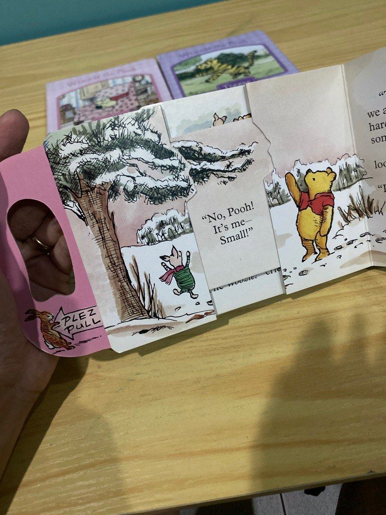 Winnie the Pooh Bundle Set with 1 slide and peek book interactive ...