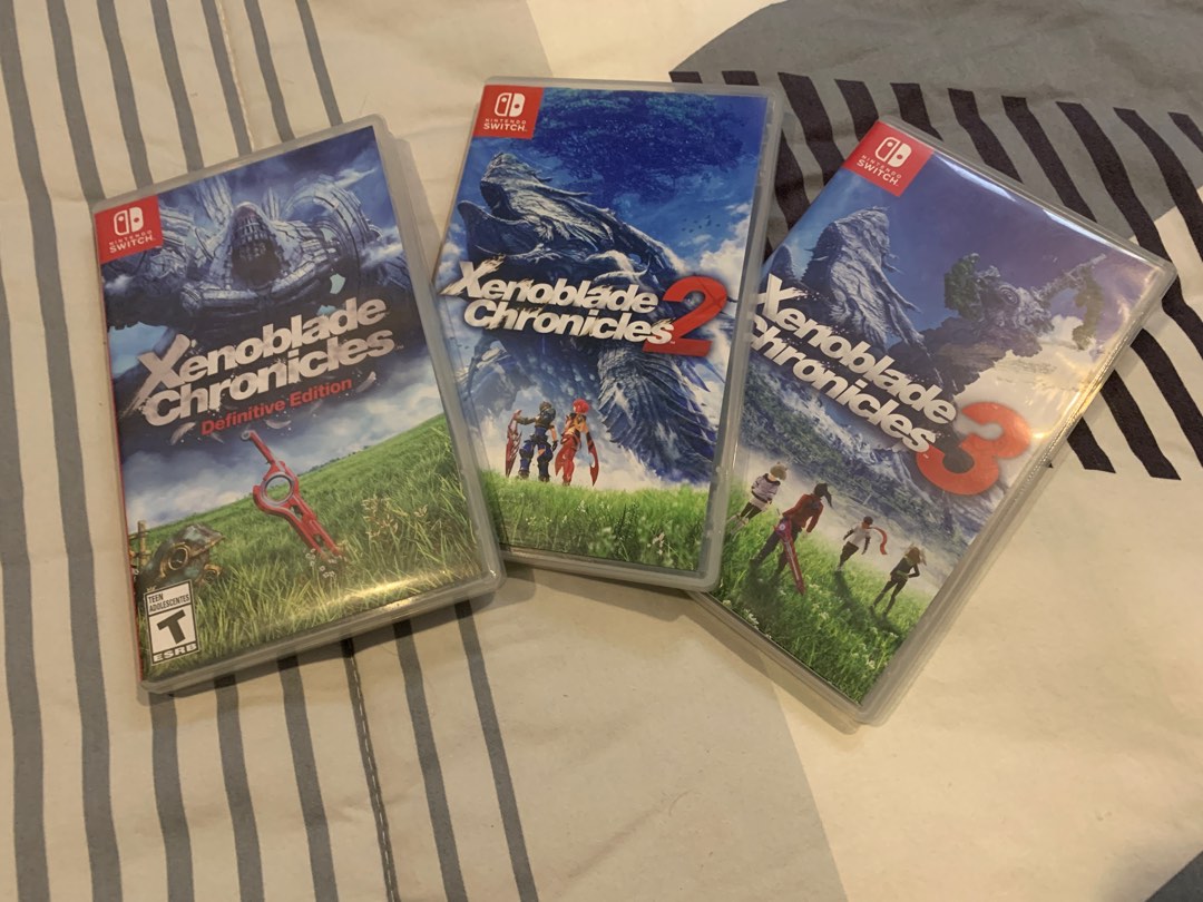 Xenoblade Chronicles Trilogy, Video Gaming, Video Games, Nintendo on ...