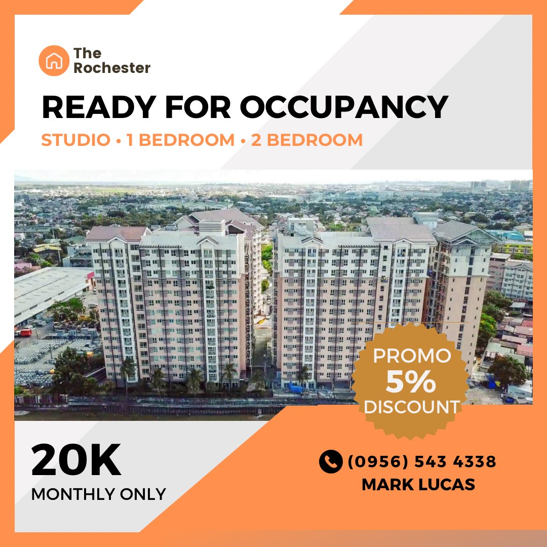20k MONTHLY Condo in Pasig | Experience Premium Living at an Affordable Price | Low Downpayment ...