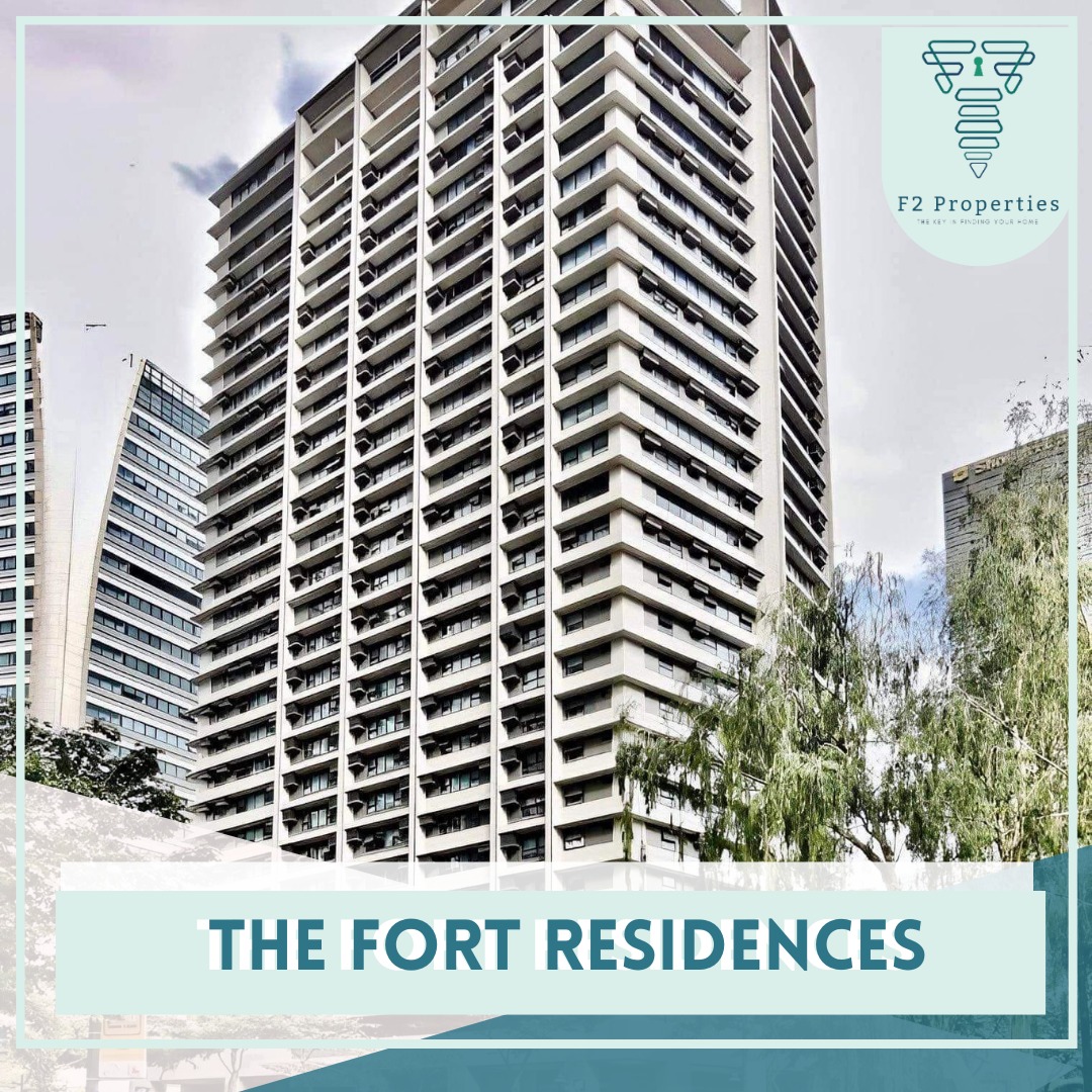 2 Bedroom Loft Type Unit For Lease at The Fort Residences, BGC ...
