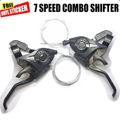 7 Speed Combo Shifter 3 by 7, Sports Equipment, Bicycles & Parts ...