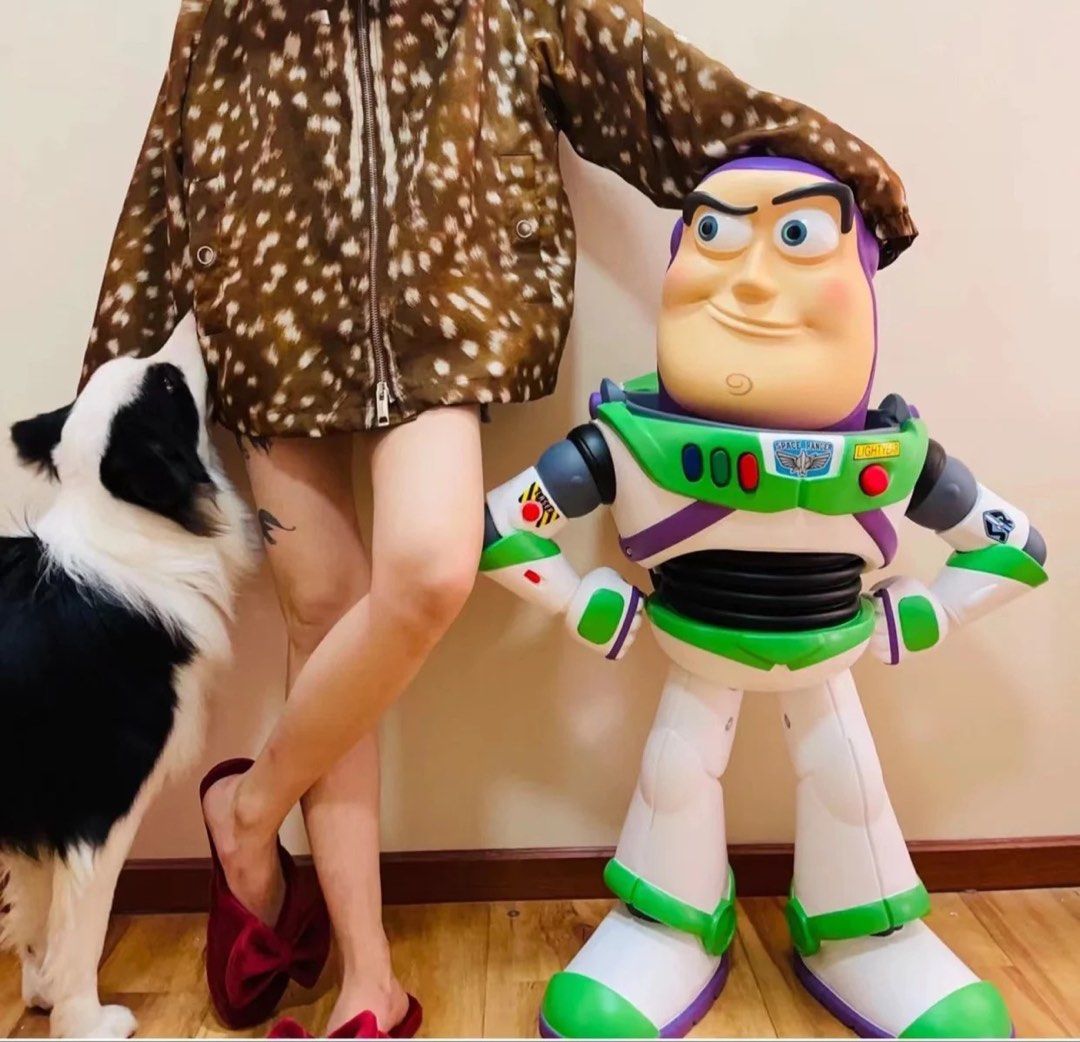 90cm Buzz Lightyear Toy Story Movie Character Statue Sculpture Life ...