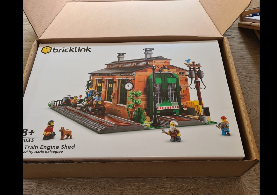 現貨 100% NEW LEGO bricklink 910033 old train station , 興趣及遊戲, 玩具 & 遊戲類 ...