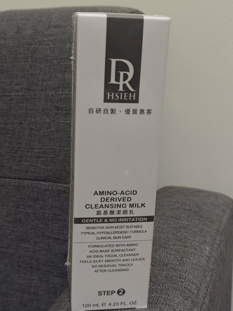 達特醫 氨基酸潔顏乳 120ml 全新未拆 Dr. HSIEH 胺基酸 氨基酸 潔顏乳 洗面乳 溫和潔淨 不乾澀 不緊繃, 香水、美妝、保養, 臉部彩妝、保養與清潔, 護膚、清潔產品在旋轉拍賣
