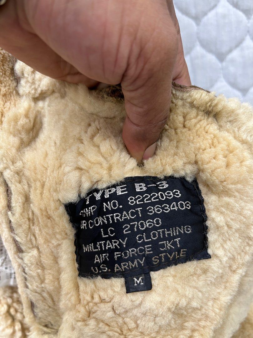 A(45). B3 US ARMY JACKET, Men's Fashion, Coats, Jackets and Outerwear ...