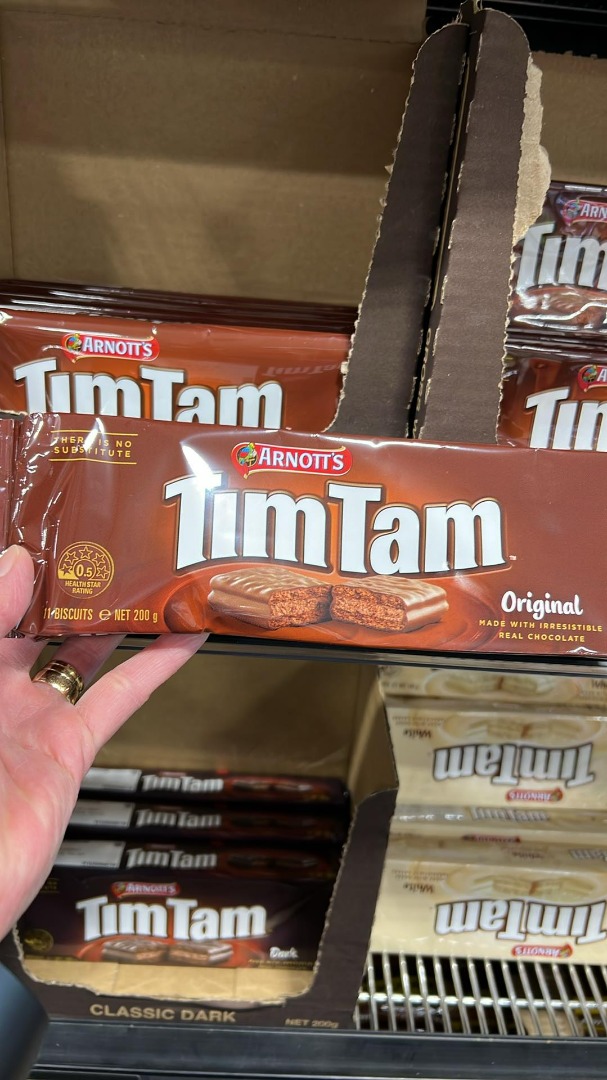 (Pre-order) Arnott's Tim Tam Original & Double Chocolate Biscuits 200g ...