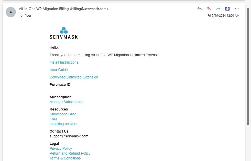 (Auto Update From Dashboard) All in One WP Migration Unlimited ...